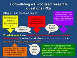 Developing a Research Question | PPTX