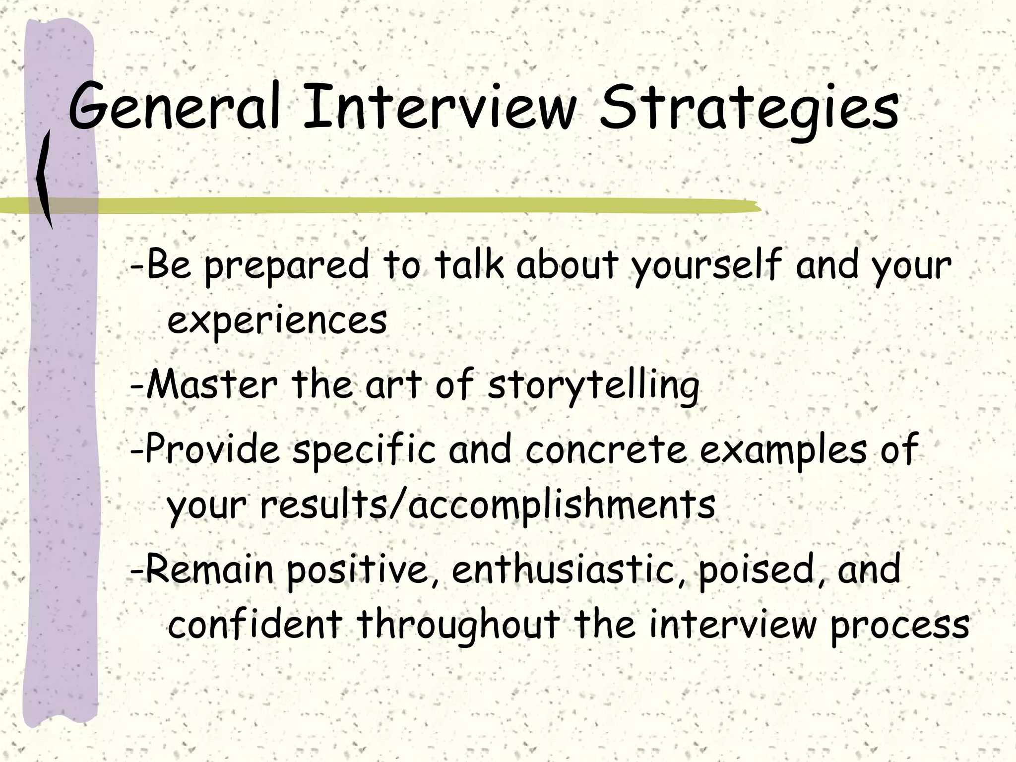 The Art of Interviewing | PPT