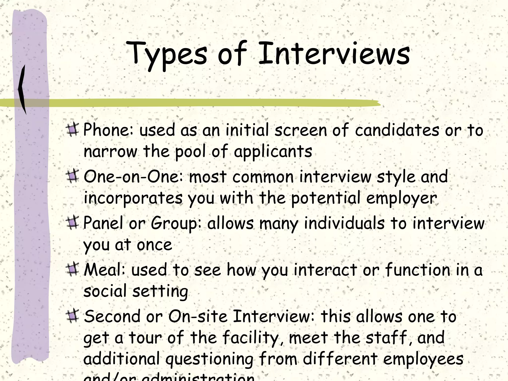 The Art of Interviewing | PPT