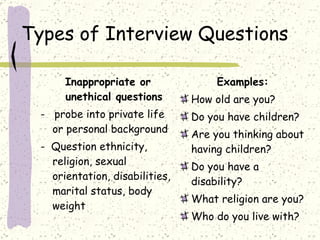 The Art of Interviewing | PPT