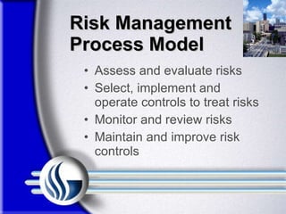 Developing A Risk Based Information Security Program | PPT