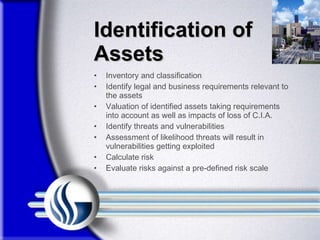 Developing A Risk Based Information Security Program | PPT