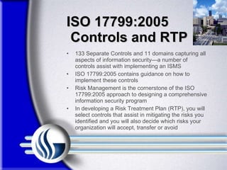 Developing A Risk Based Information Security Program | PPT