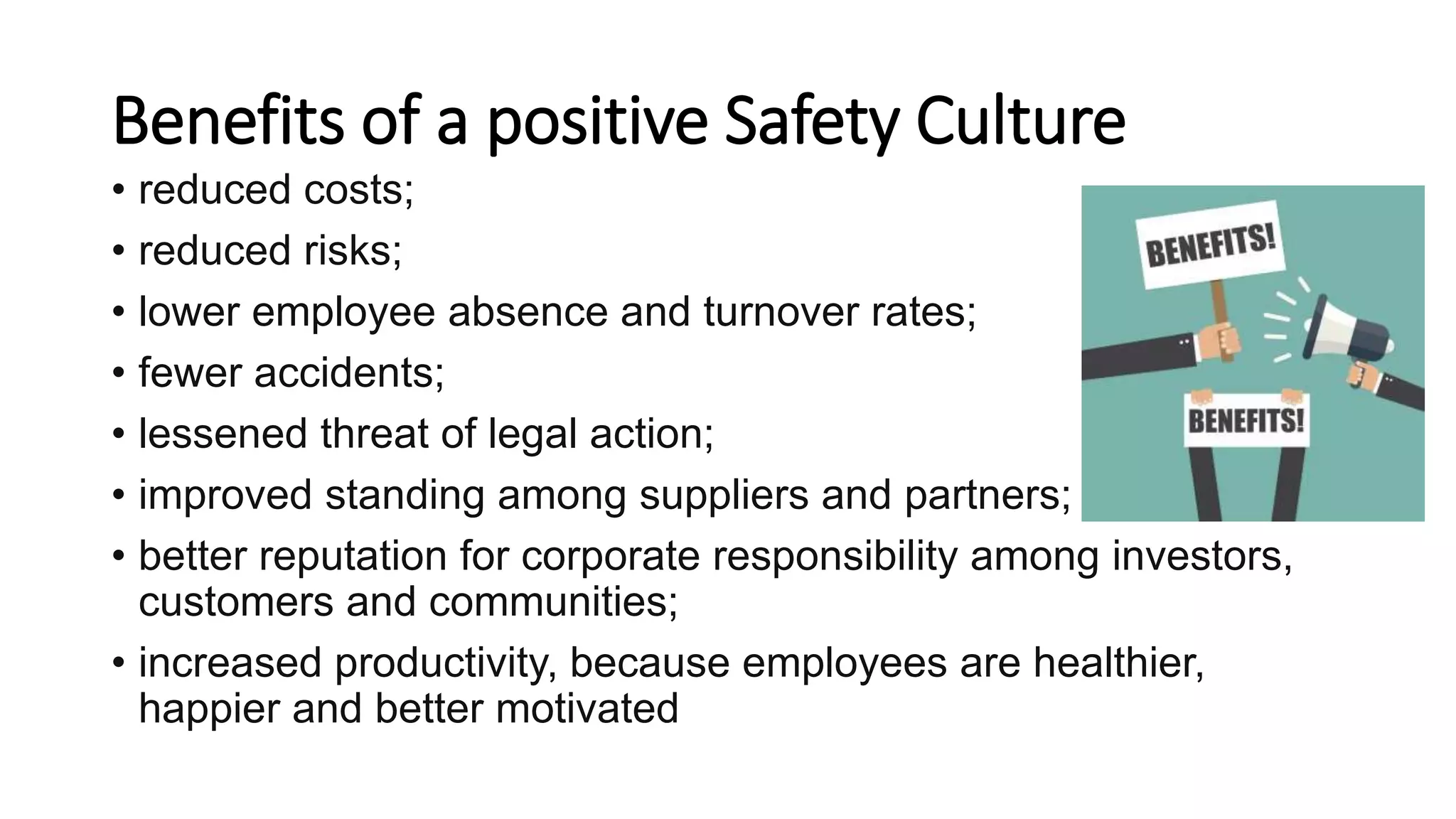 Developing a safety culture | PPTX