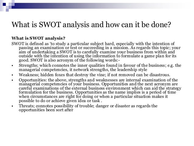 Developing a sound business strategy