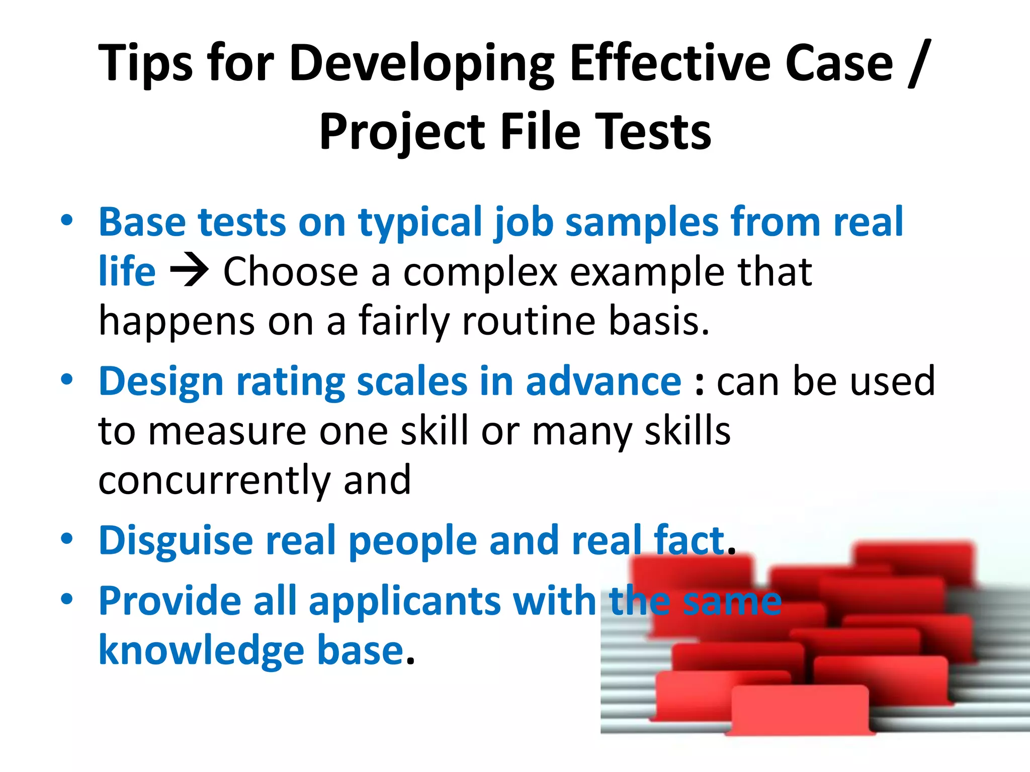 Developing assessment center tools (case study) | PDF