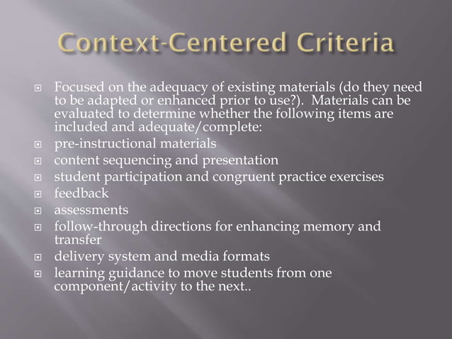 Developing Assessment Instruments Pptx