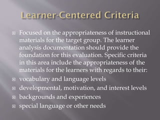 Developing assessment instruments | PPTX