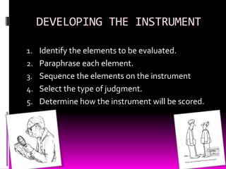 Developing Assessment Instruments | PPT
