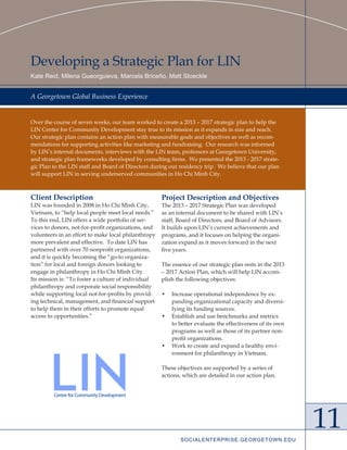 Developing A Strategic Plan For LIN | PDF