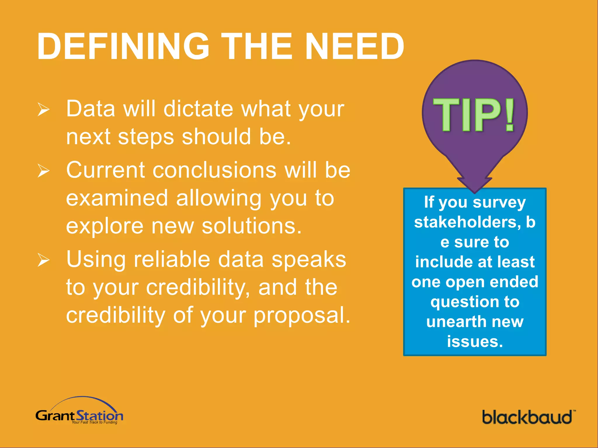 Developing a strong grants program | PPT