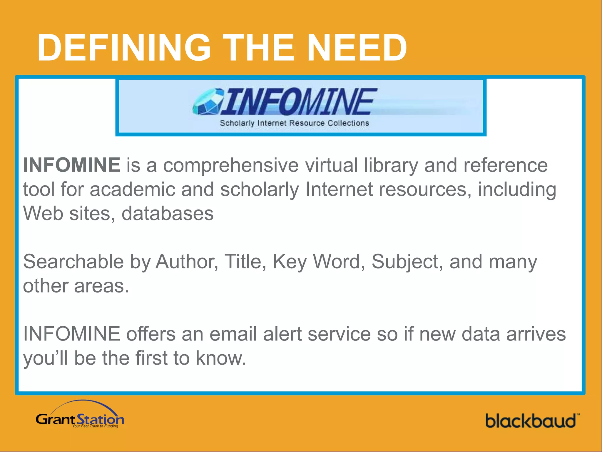 Developing a strong grants program | PPT