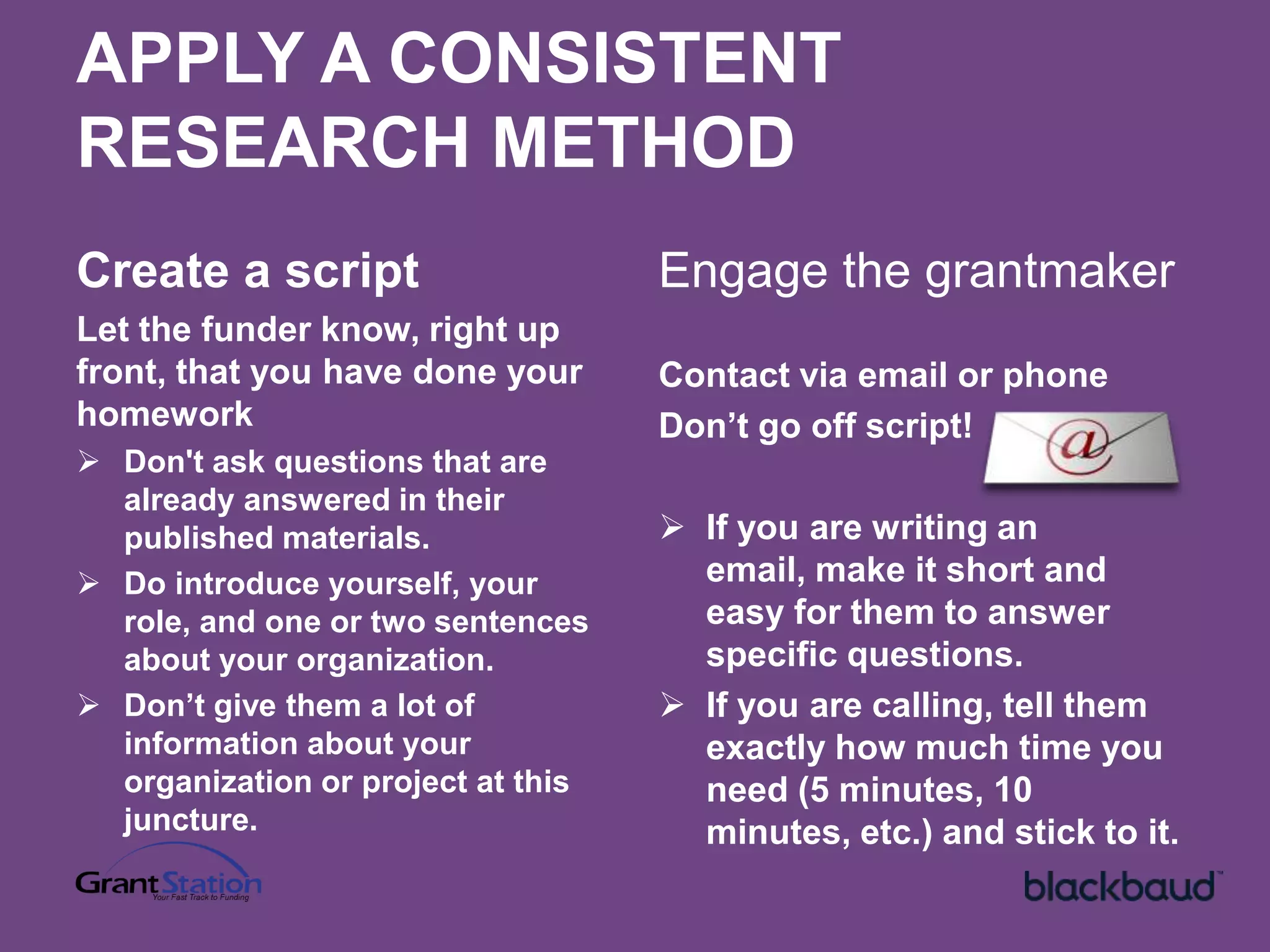 Developing a strong grants program | PPT