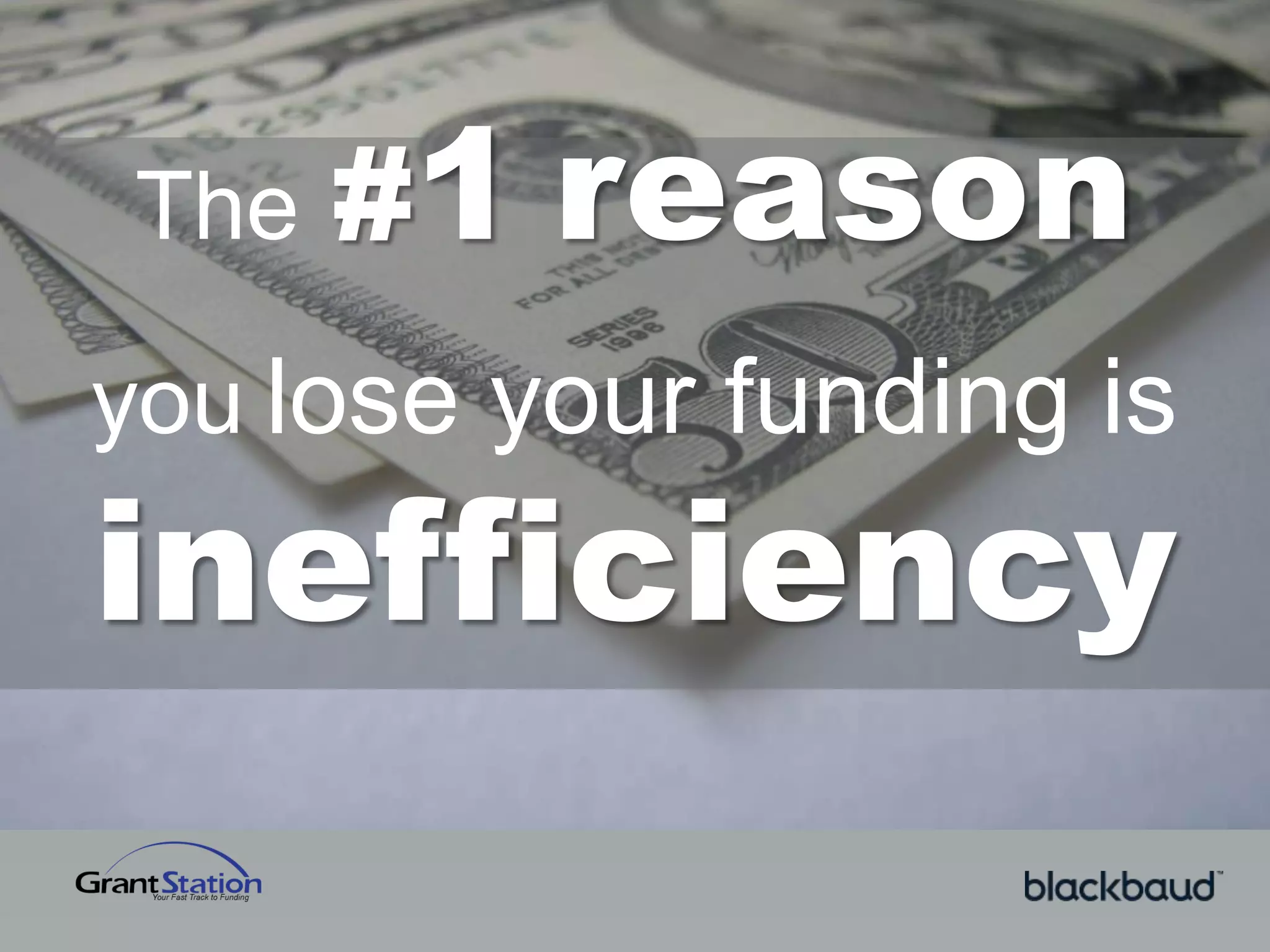 Developing a strong grants program | PPT