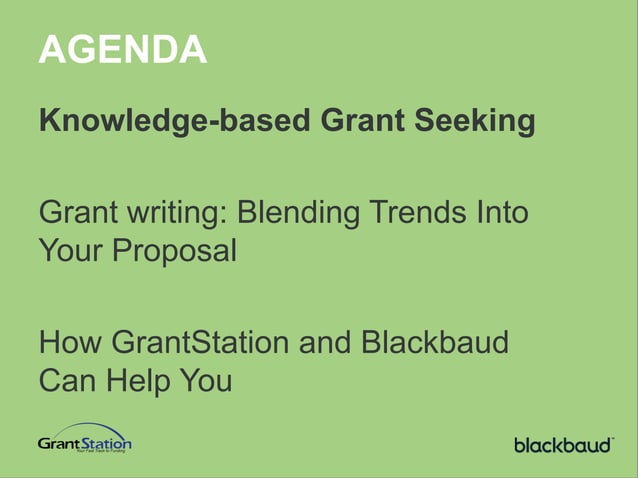 Developing a strong grants program | PPT
