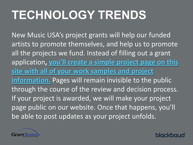 Developing a strong grants program | PPT