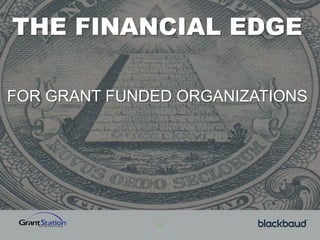 Developing a strong grants program | PPT