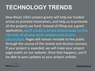 Developing a strong grants program | PPT