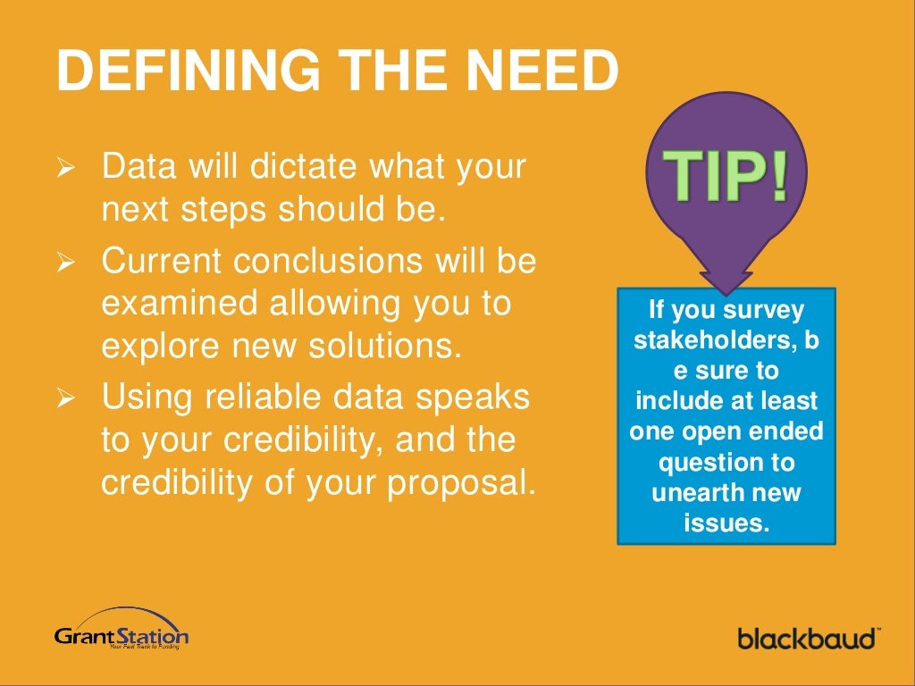 Developing a strong grants program