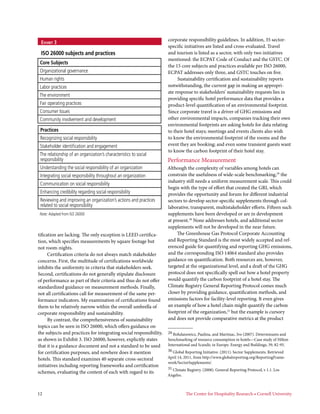 Developing a sustainability measurement framework for hotels | PDF