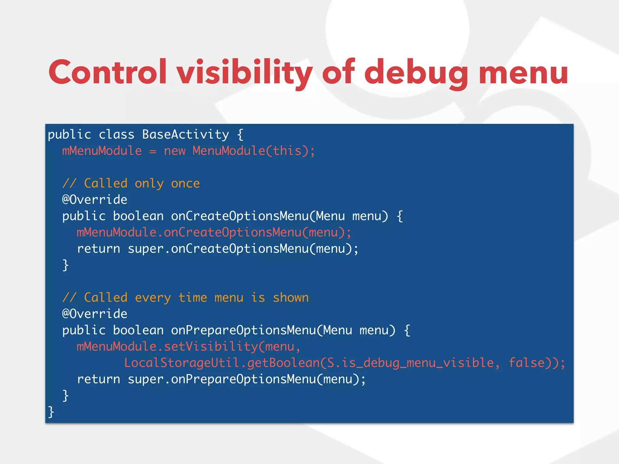 Developing better debug_components | PPT