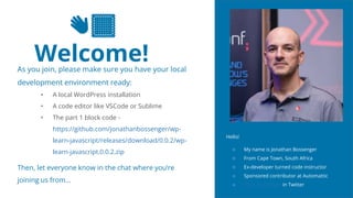 Developing Blocks Without React Attributes Pptx