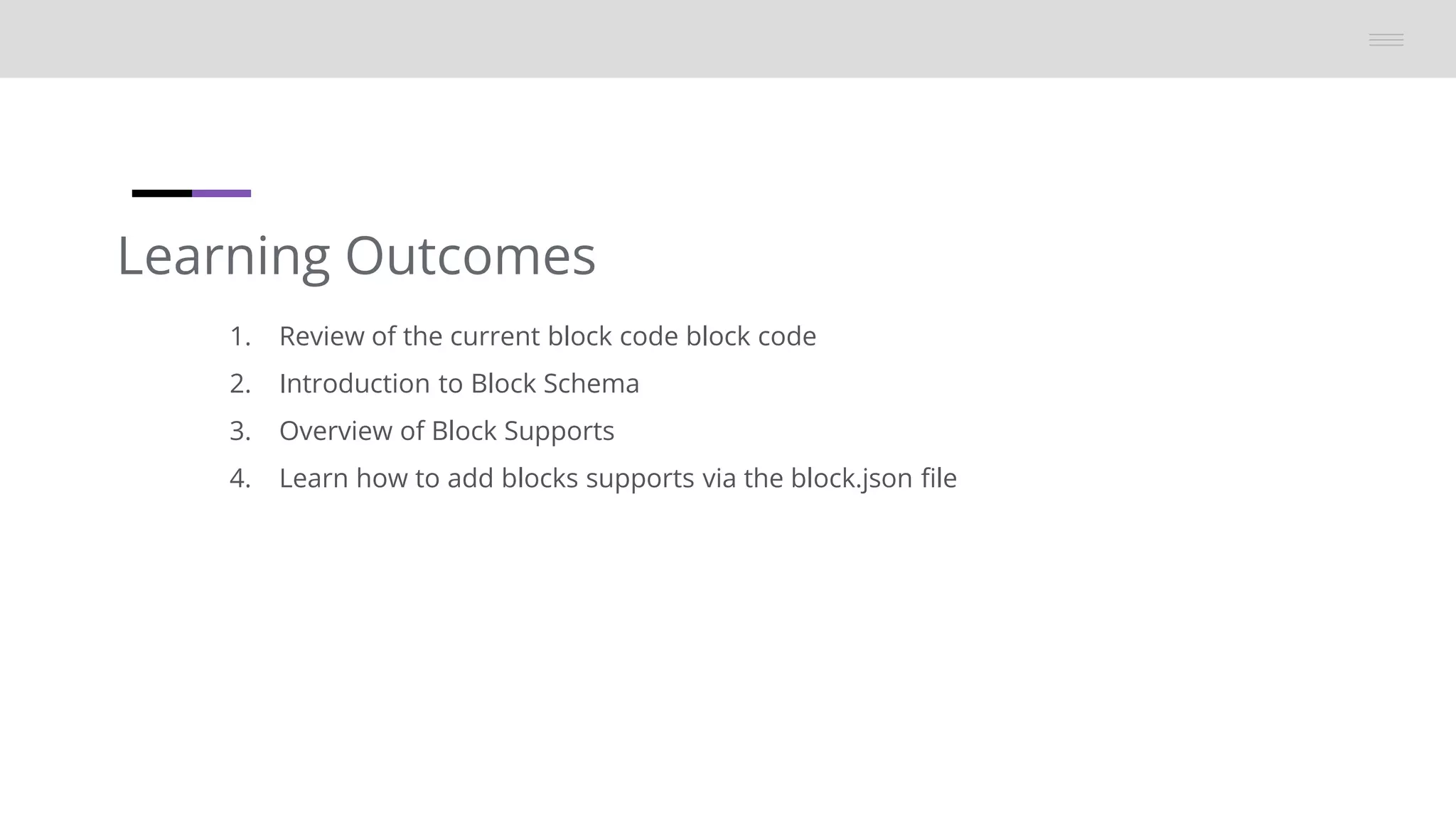 Developing Blocks Without React Block Supportspptx