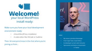 Developing Blocks without React - Part 1 | PPT