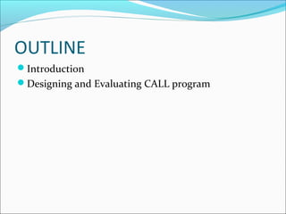 Developing call program | PPT | Technology & Computing