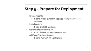 Introduction to Chatbot Development for Facebook Messenger using Python ...