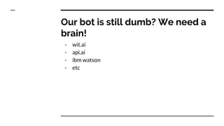 Introduction to Chatbot Development for Facebook Messenger using Python ...