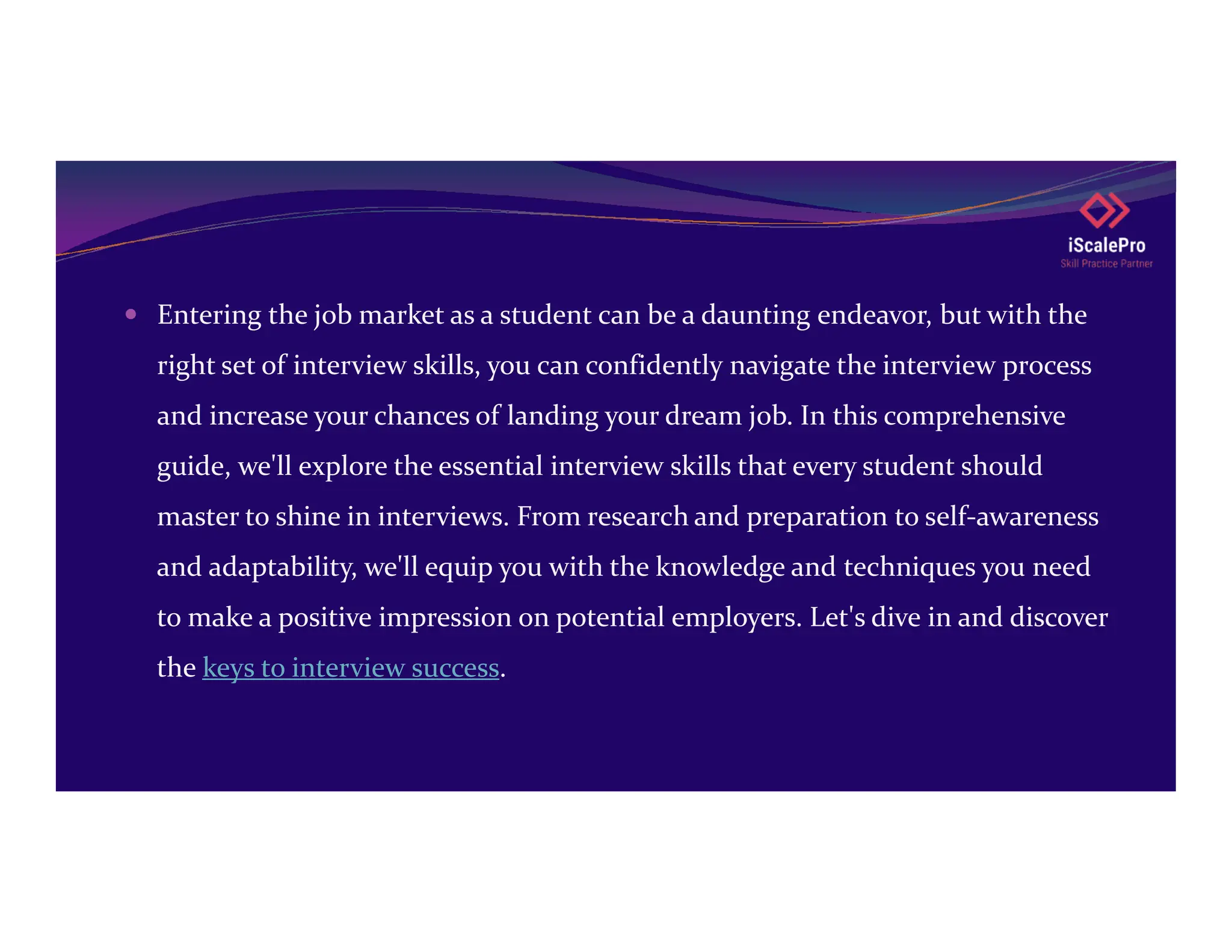 Developing Common Interview Skills Proficiency in Students The Path to Success.pdf