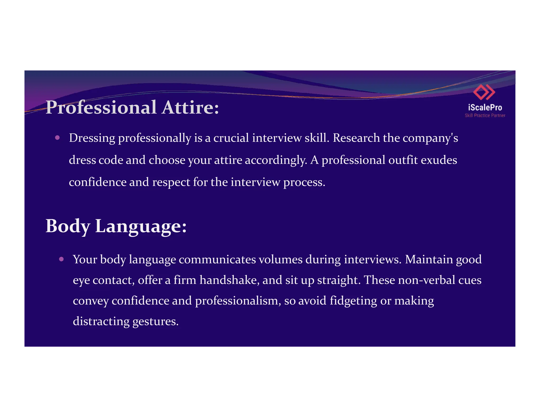 Developing Common Interview Skills Proficiency in Students The Path to ...