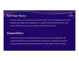 Developing Common Interview Skills Proficiency in Students The Path to ...