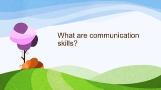 Developing communication skills in the primary classroom | PPTX