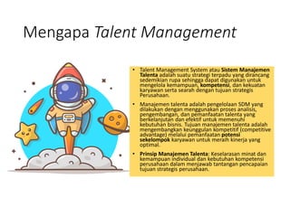 Developing Competencies for Talent Management | PDF