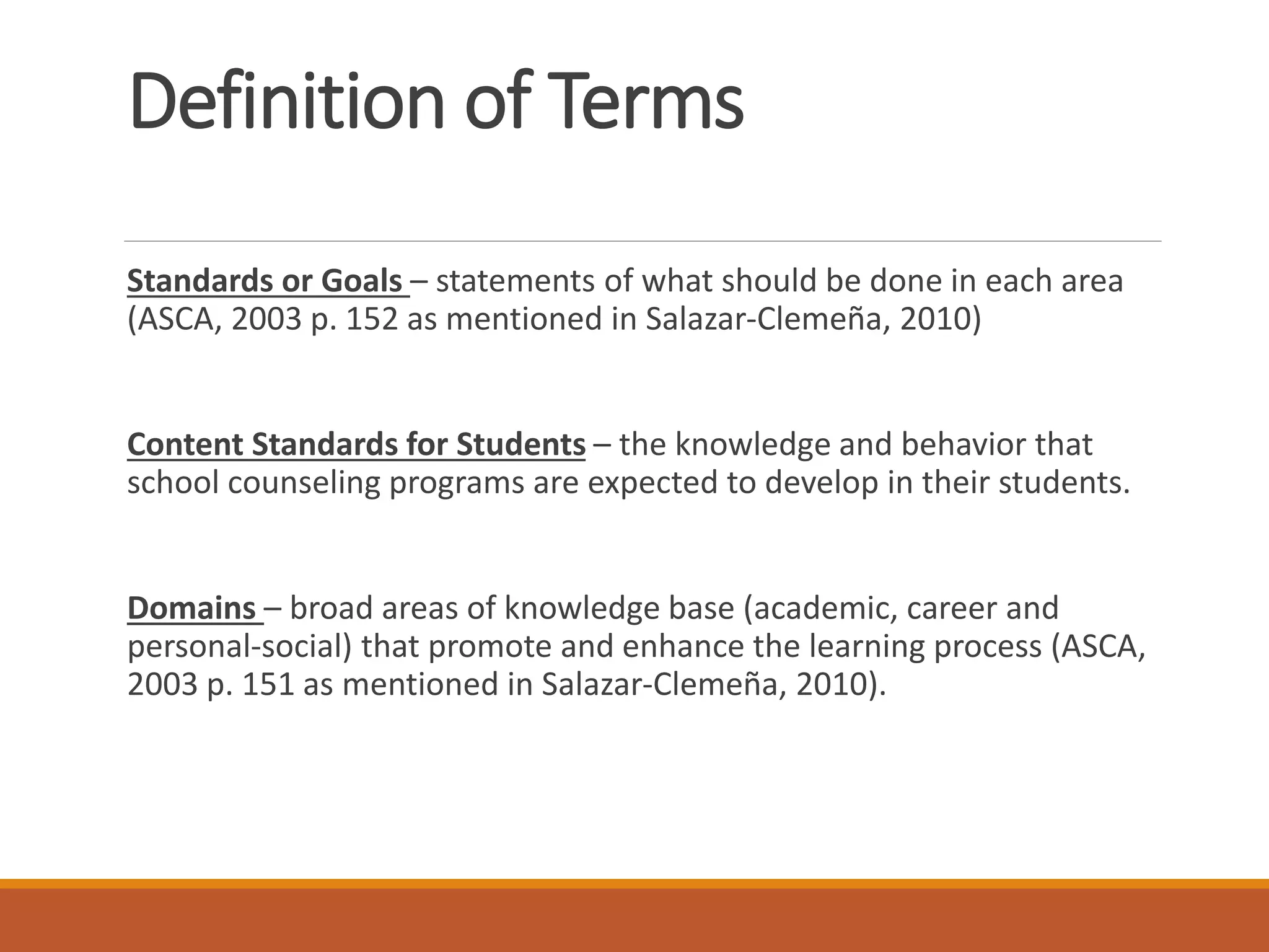 Developing comprehensie school guidance & counseling program | PPTX