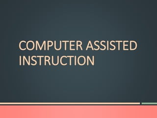 Developing Computer Assisted Instruction in the Pythagorean Theorem ...