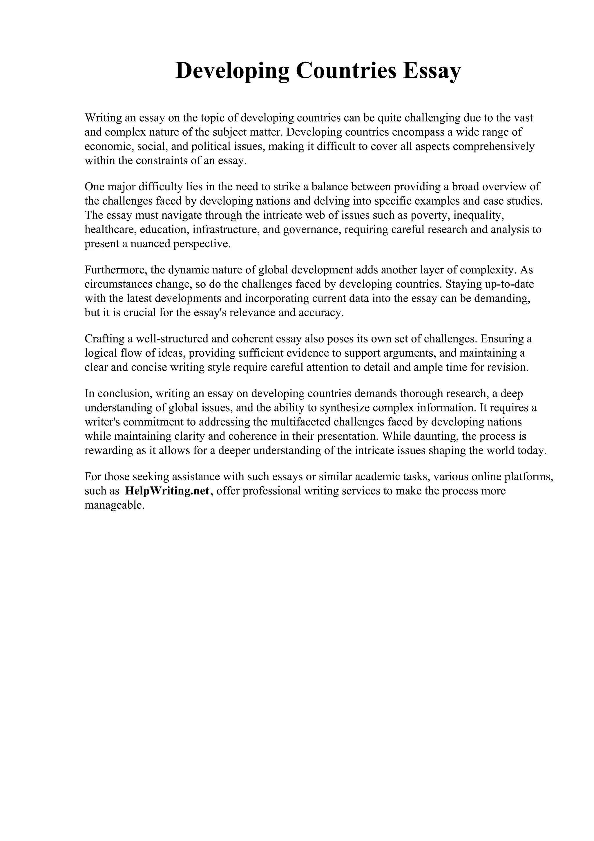 Developing Countries Essay.pdf