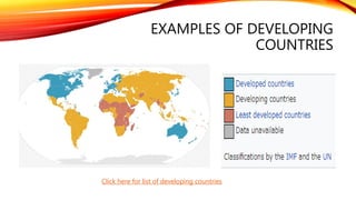 Developing countries | PPTX