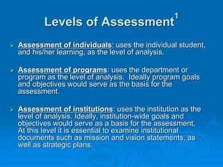 Developing Course-Level Learning Objectives4.ppt