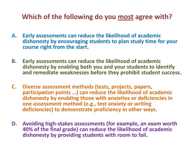 Developing Course Assessment Strategies | PPT