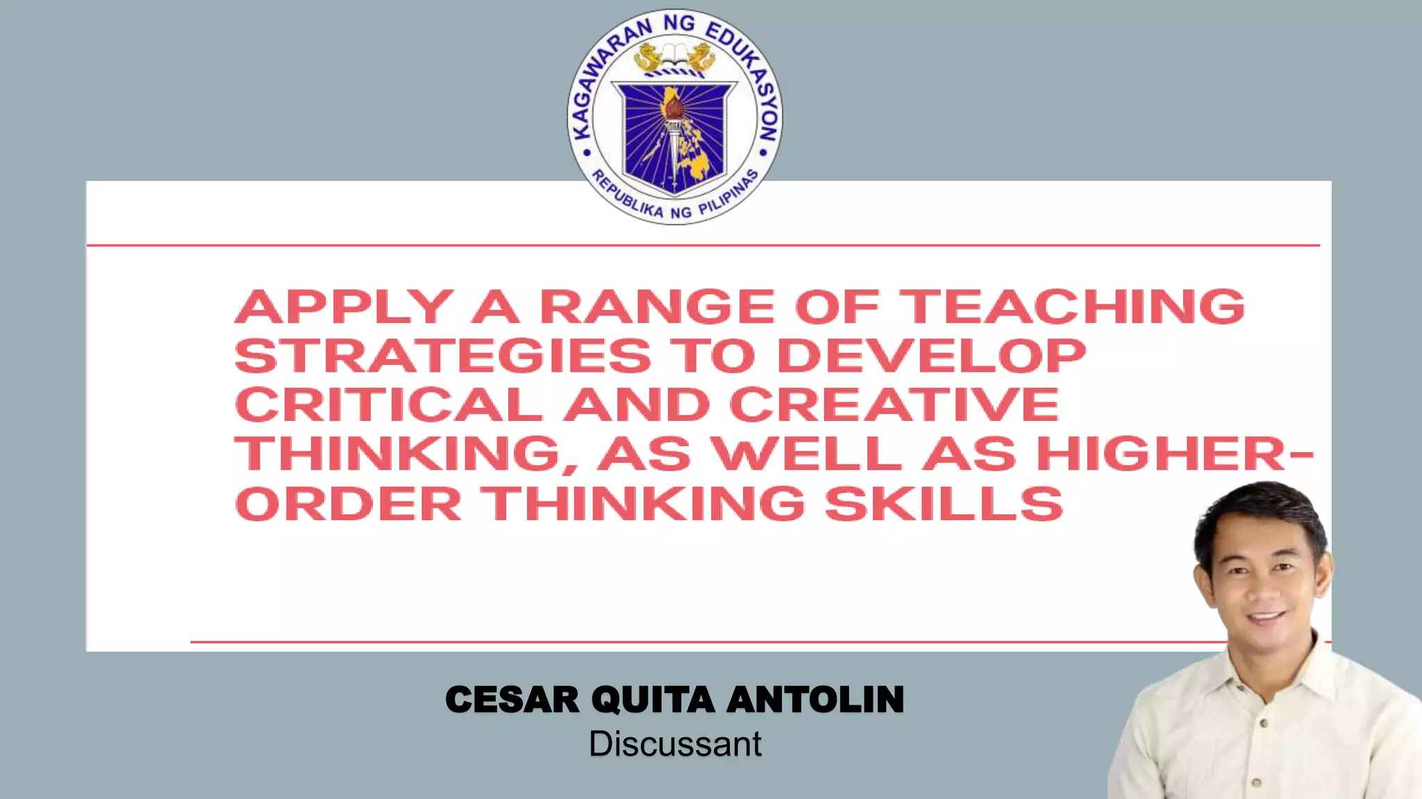 Developing Creative and Critical Thinking and HOTS.pptx