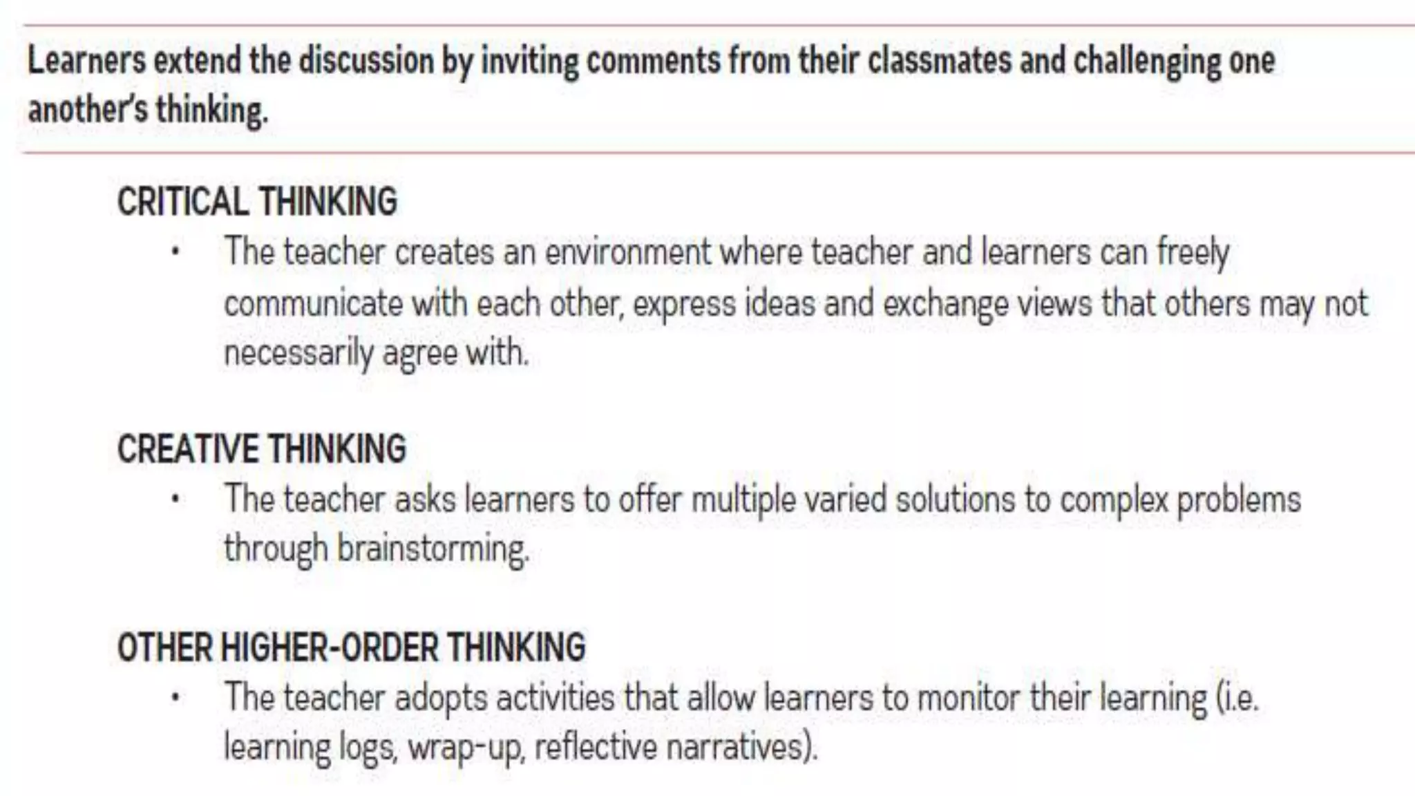 Developing Creative and Critical Thinking and HOTS.pptx