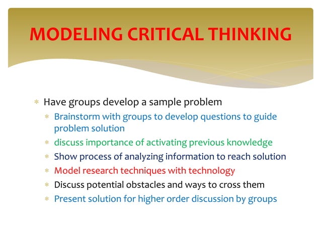 Developing creative thinking and creativity | PPT