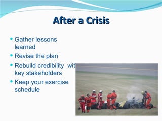Developing Crisis Communications Exercises | PPT
