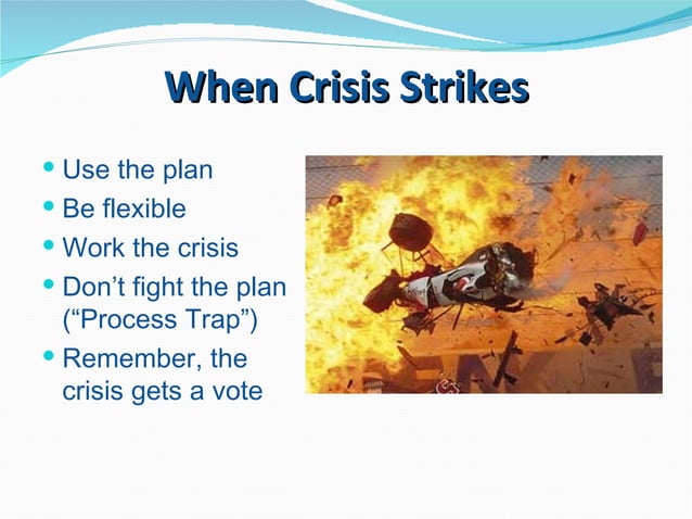 Developing Crisis Communications Exercises | PPT