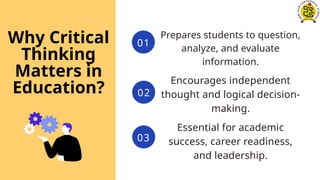 Developing Critical Thinking and Problem‑Solving Skills.pptx