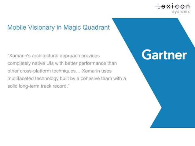Developing Cross Platform Native Apps With Xamarin Ppt