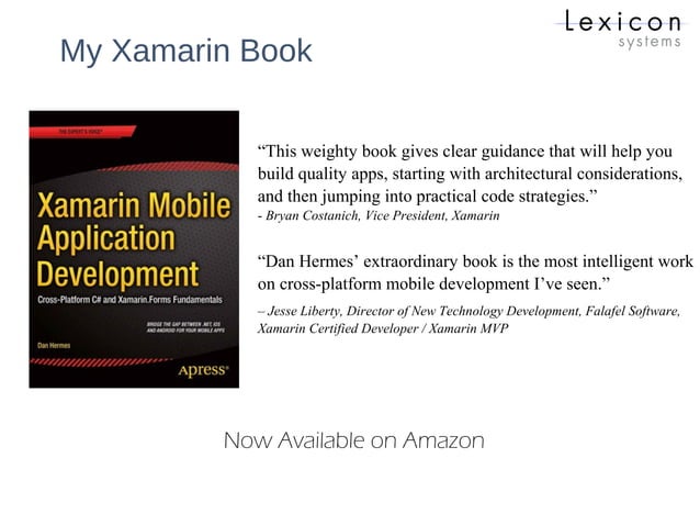 Developing Cross Platform Native Apps With Xamarin Ppt Operating Systems Computer Software